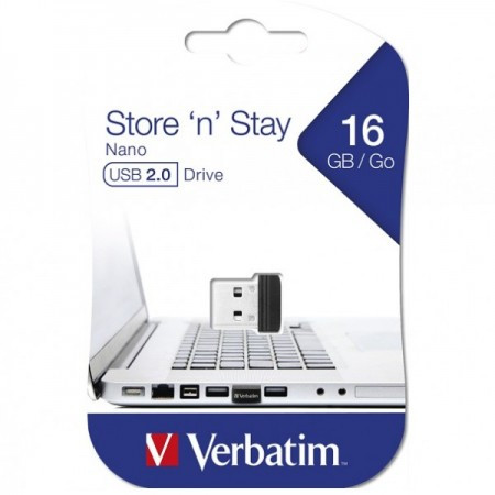 Verbatim 16GB mini 2.0 STORE&STAY 97464 USB flash memorija ( UFV97464/Z )