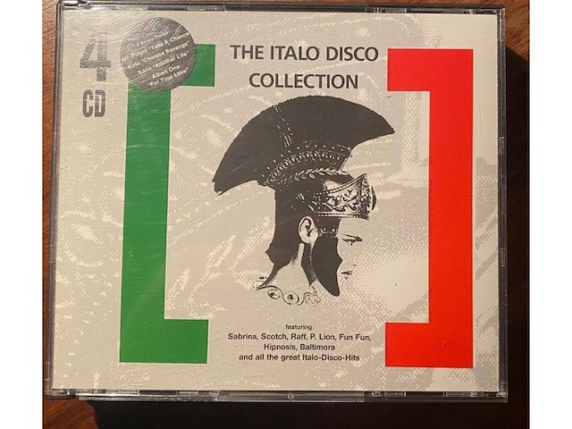 Various ‎– The Italo Disco Collection, 4 X CD, RETKO!
