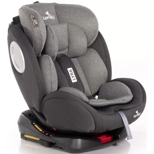 LORELLI autosedište Lyra Isofix 0-36 kg sivo - crno