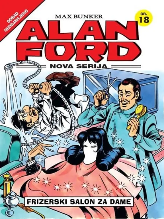 Color Media International Alan Ford 18 nova serija - Frizerski salon za dame