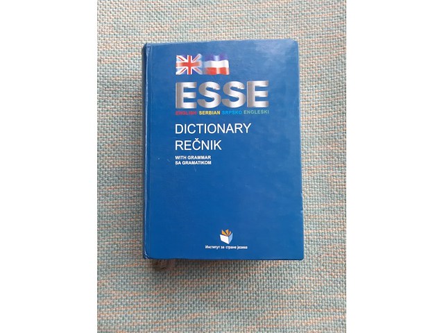 rečnik sa gramatikom Srpsko Engleski