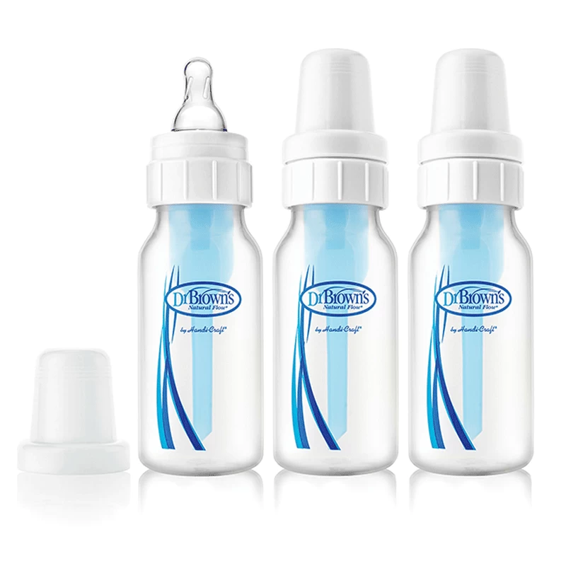 Dr Brown's set od 3 plastične flašice Standard Options +, Anti-colic, 120ml 0m+