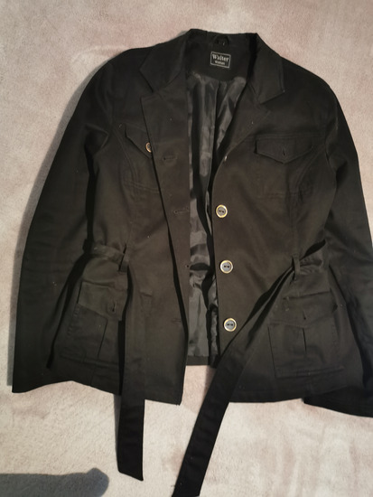 Crni sako jakna