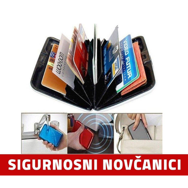 Sigurnosni novčanici za kartice – 3 za 799din!