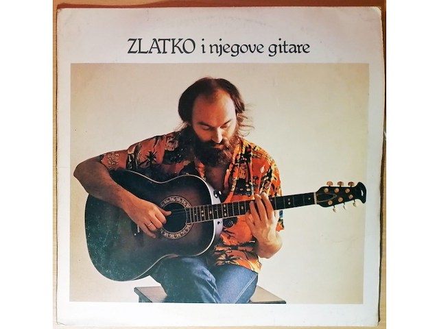 LP ZLATKO MANOJLOVIĆ - Zlatko i njegove gitare (80) VG+