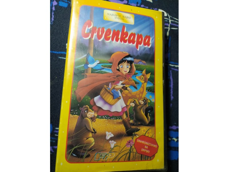 CRVENKAPA - VHS JUGOSLAVIA