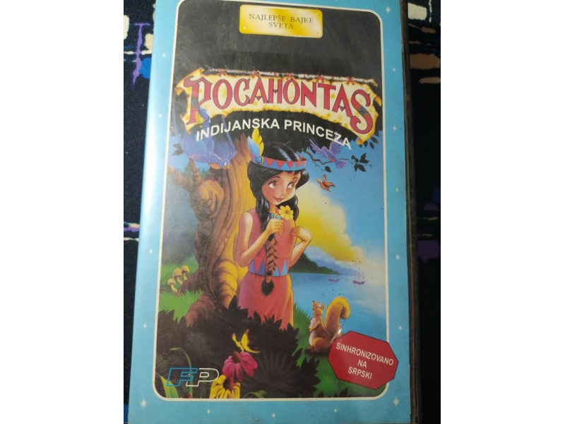 POCAHONTAS indijanska princeza (VHS YU)