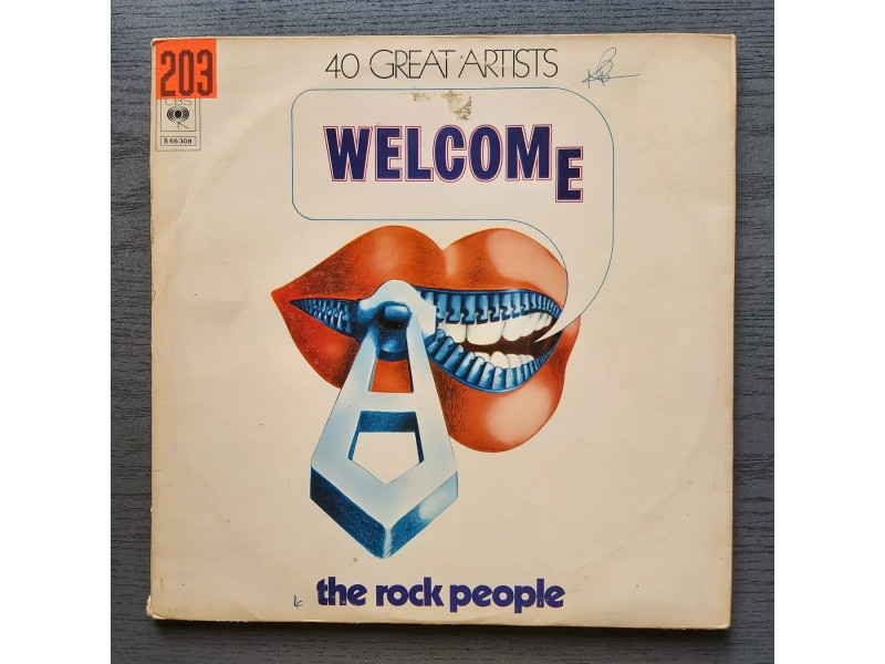 Various - Welcome The Rock People 3 LP