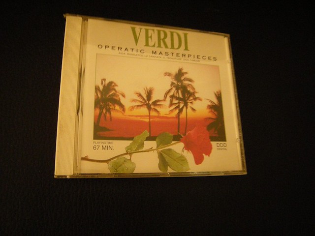 CD - GIUSEPPE VERDI - OPERATIC MASTERPIECES