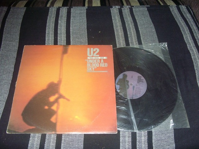 U2 – Under A Blood Red Sky (Live) LP Jugoton 1985.