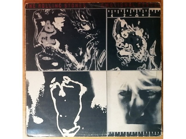 LP ROLLING STONES - Emotional Rescue (1981) VG