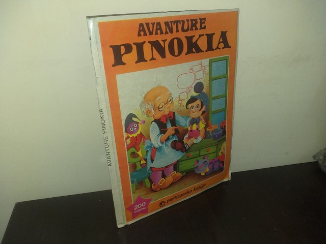 Avanture Pinokia, 3d slikovnica - 1982g.