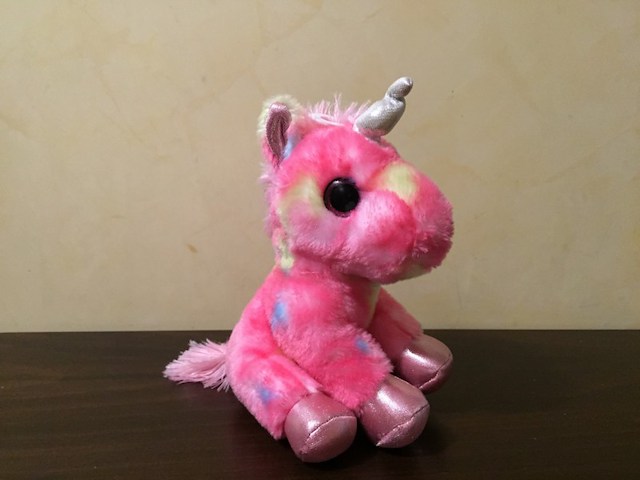 Sparkle Tales Rainbow Unicorn - plisani jednorog