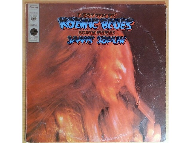 LP JANIS JOPLIN - Kozmic Blues (1982) VG-/VG