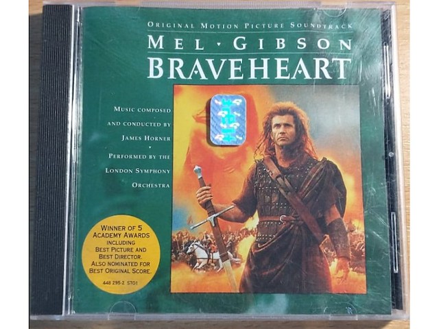 Braveheart Mel Gibson Original Soundtrack CD