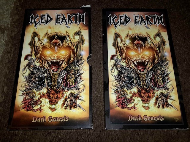 Iced Earth - Dark genesis 5CDa , ORIGINAL