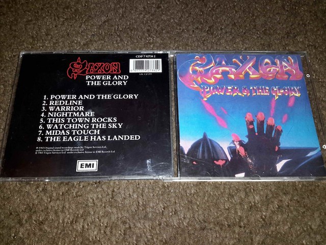 Saxon - Power &; the glory , ORIGINAL