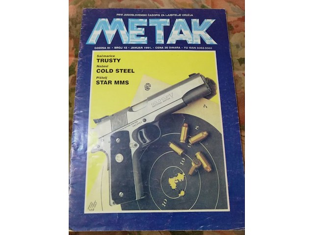 METAK -  br. 12 - januar 1991.