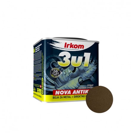 Irkom 3u1 boja Antika fina braon 1kg