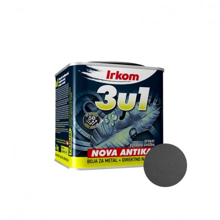 Irkom 3u1 boja Antika fina siva 1kg