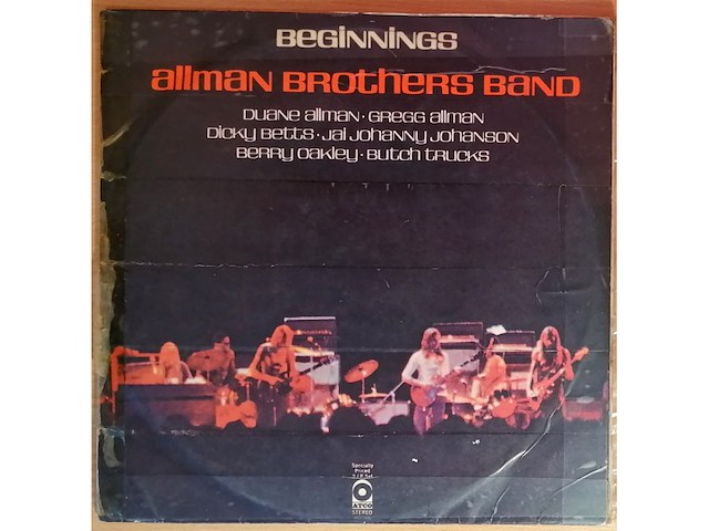 2LP ALLMAN BROTHERS BAND - Beginnings (1973)