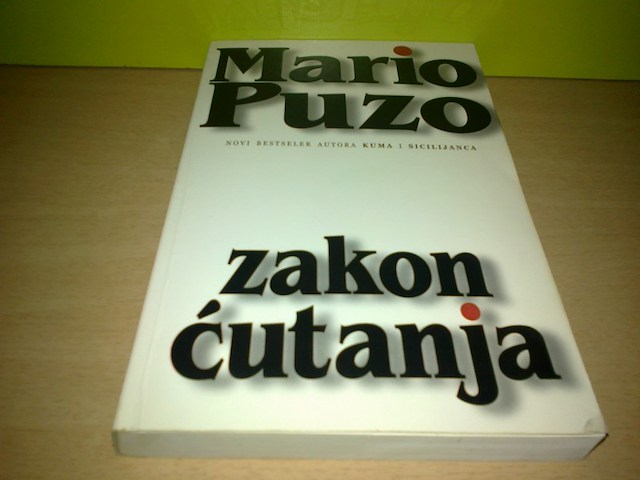 Mario Puzo ZAKON ĆUTANJA    ➡️ ➡️