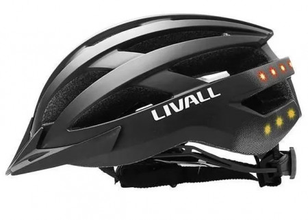 Livall MT1 SMART kaciga matt black