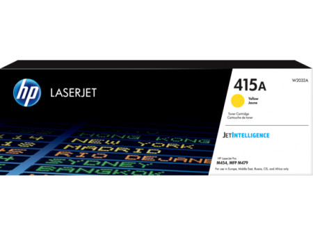 HP W2032A 415A original laserJet toner cartridge yellow