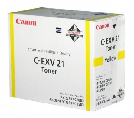 Canon yellow toner cartridge C-EXV21