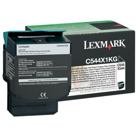 Lexmark toner black 6K ( C544X1KG )
