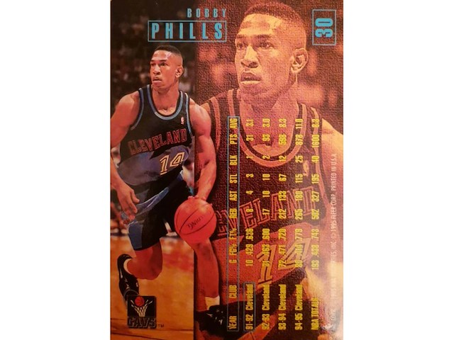 NBA Fleer 95/96 kartica 030