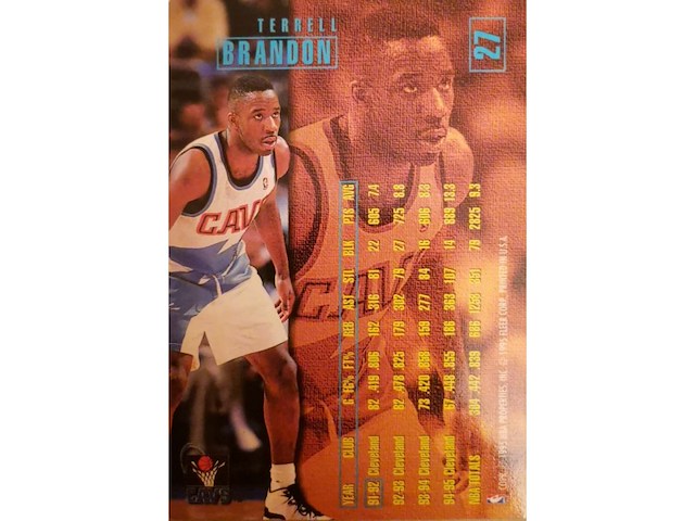 NBA Fleer 95/96 kartica 027