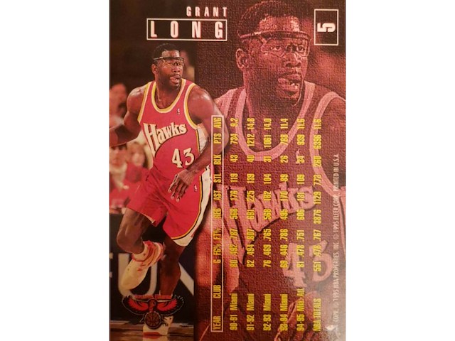 NBA Fleer 95/96 kartica 005