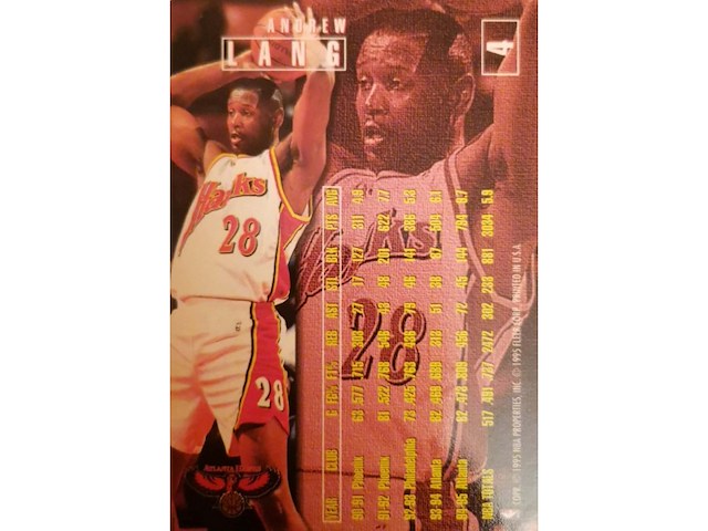 NBA Fleer 95/96 kartica 004