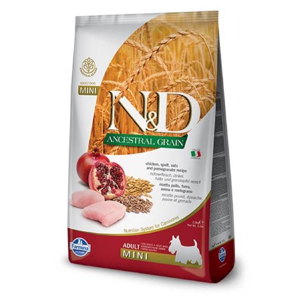 Farmina N&D Ancestral Grain Mini Chicken&Pomegranate