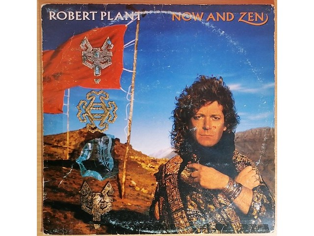 LP ROBERT PLANT - Now And Zen (1988) VG/G