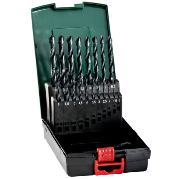 Metabo 19-delni set burgija za metal HSS-R 627666000