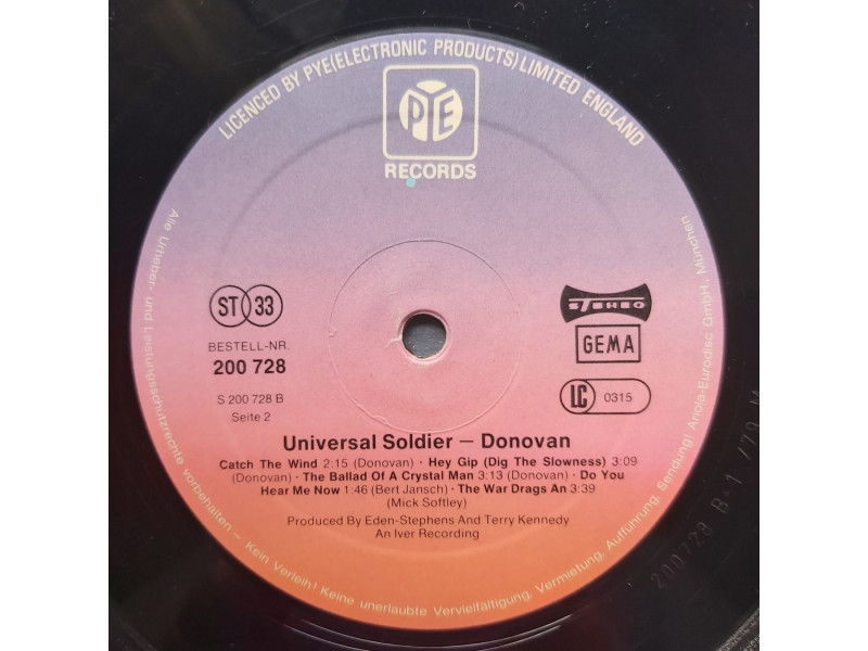 Donovan - Universal Soldier