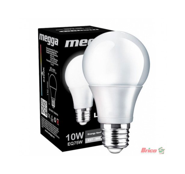 MEGGA LED SIJALICA 10W 6400K E27