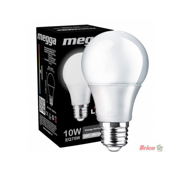 MEGGA LED SIJALICA 10W 4000K E27