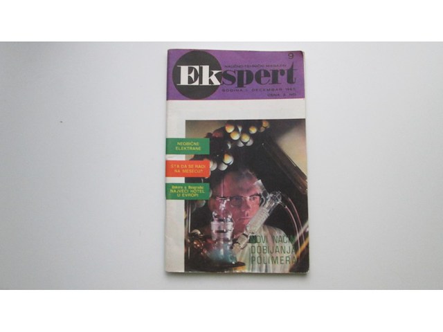 EKSPERT NAUCNO TEHNICKI MAGAZIN 9/67