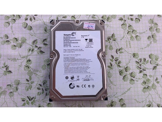 Seagate 2TB 3.5` 32Mb SATAII