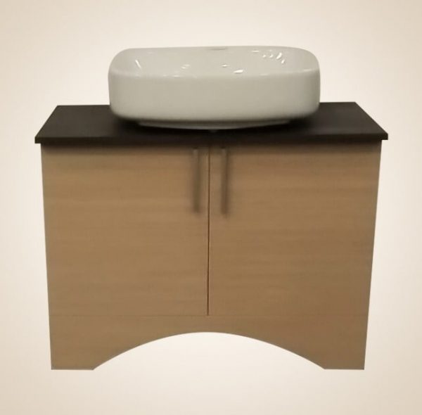 Konzolni ormarić za lavabo ​80x62x35