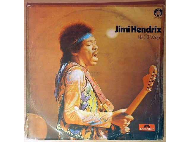 LP JIMI HENDRIX - Isle Of Wight (1971) 1. press, VG-/G