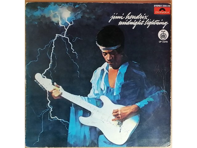 LP JIMI HENDRIX - Midnight Lightning (1976) 2. pressing