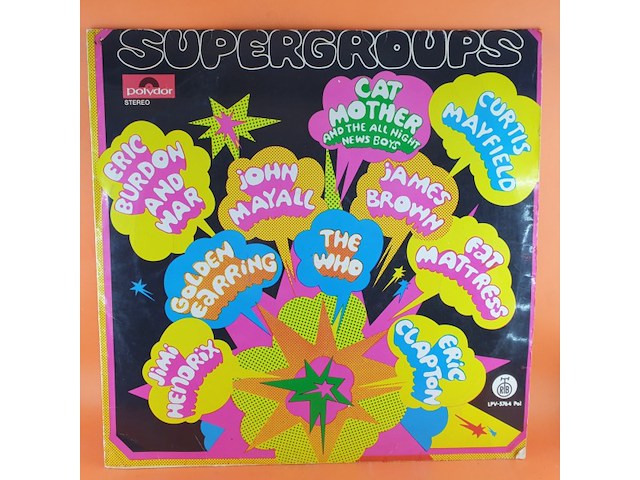Various ‎– Supergroups, LP