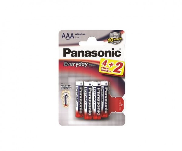 PANASONIC baterije LR03EPS6BP -AAA 6kom Alkaline Everyday Power