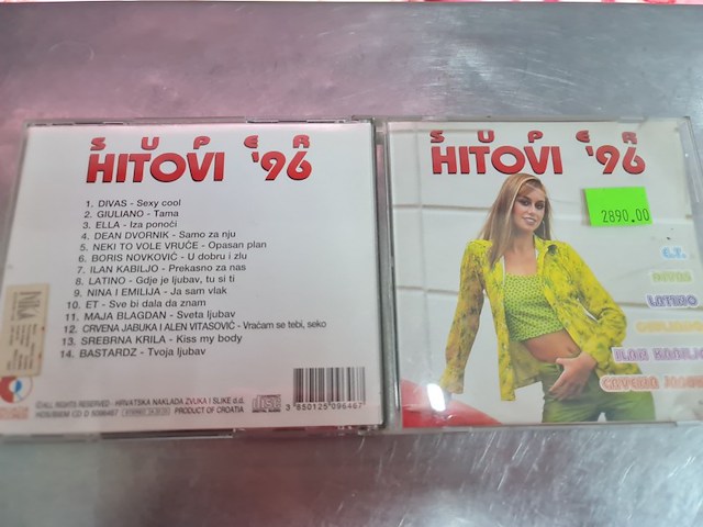 VA - Super hitovi `96 , ORIGINAL