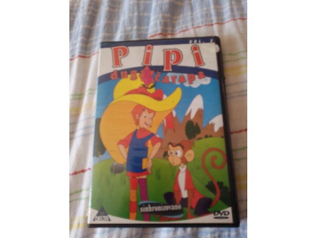 DVD CRTANI FILM -  PIPI DUGA CARAPA 3