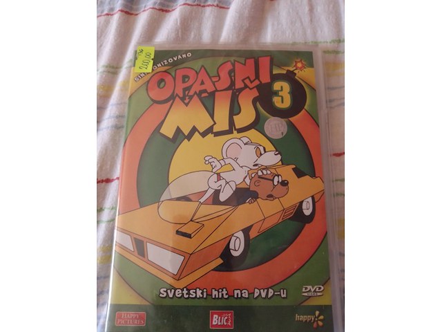 DVD CRTANI FILM -  OPASNI MIS 3